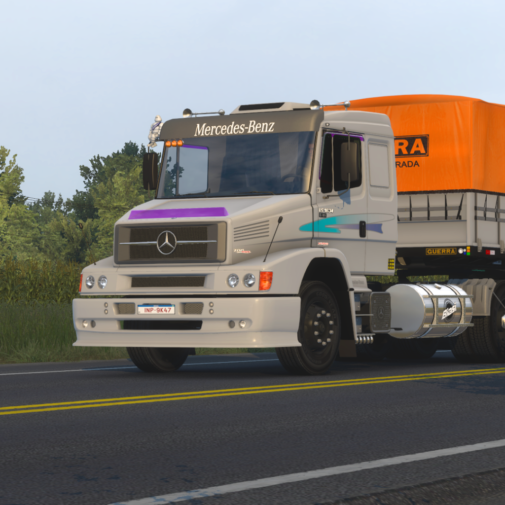 Caminhão Mercedes-Bens LS 1634 e LS 1632 para ETS 2