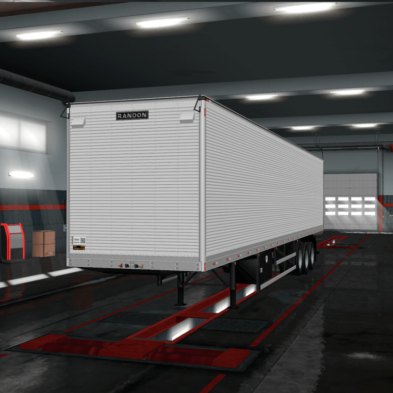 Baú Furgão 2010 Randon - Euro Truck Simulator 2